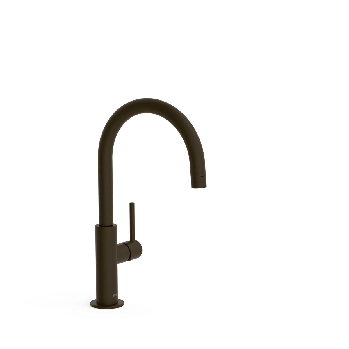 TRES 26290402KMB STUDY Single-lever High Spout Faucet with Side Handle ...