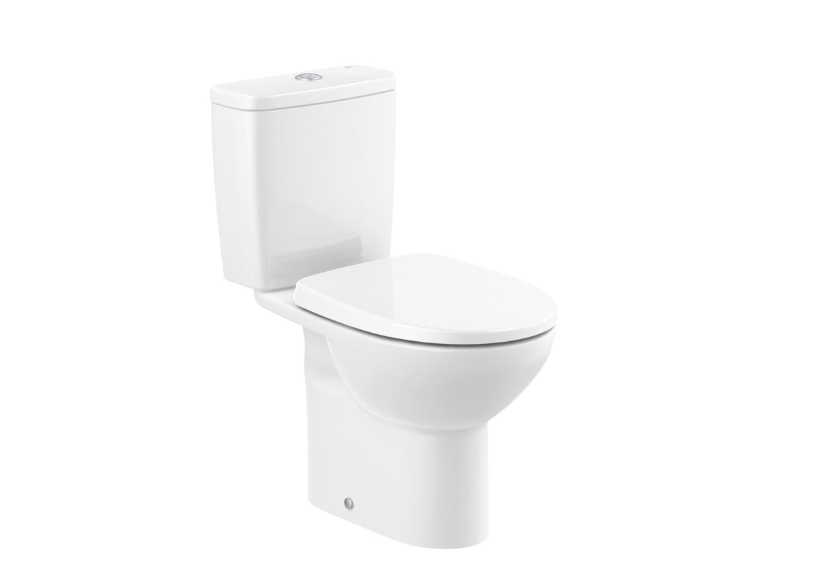 ROCA VICTORIA-N Inodoro Rimless Completo Blanco — Bañoidea