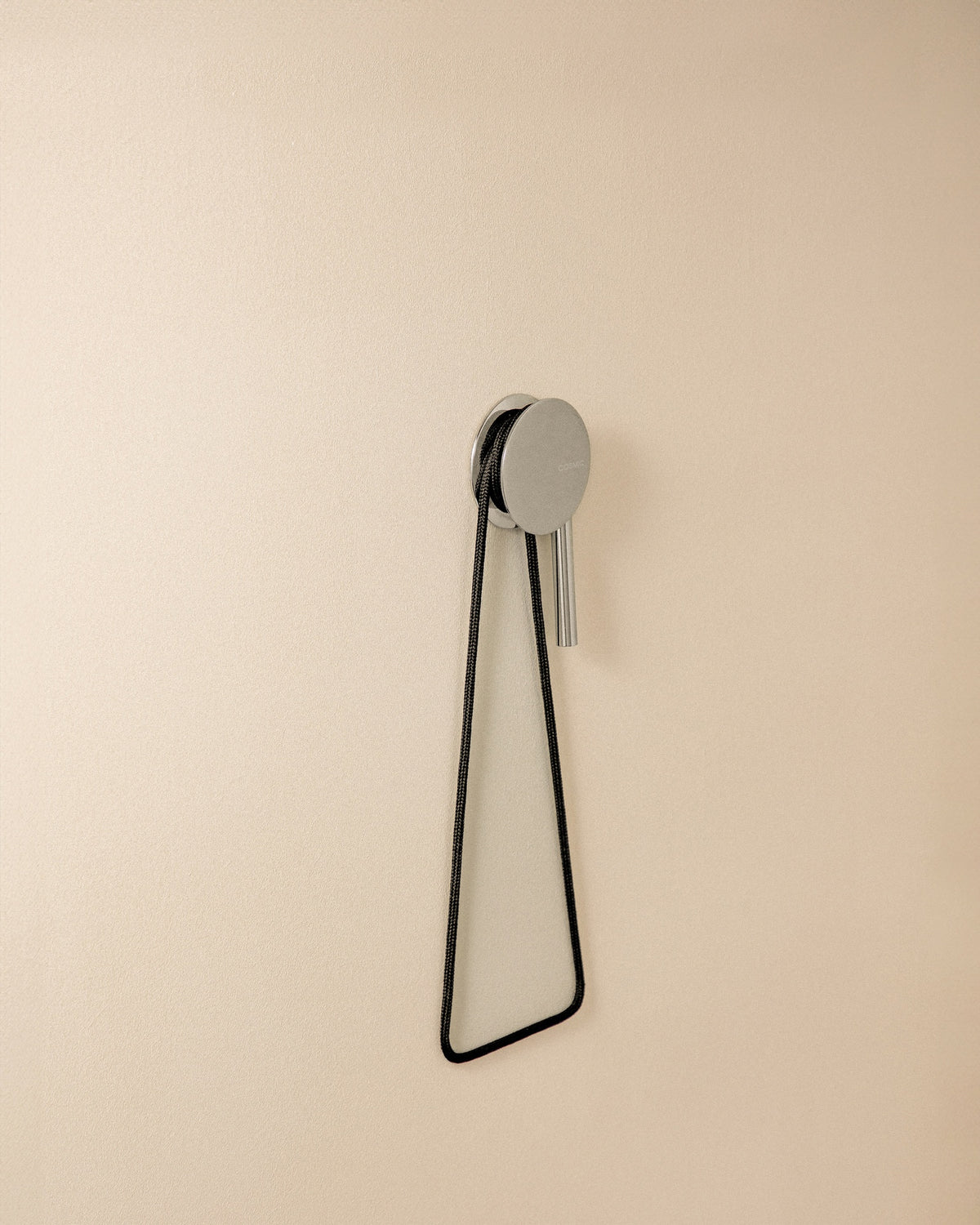 Portarrollos Sin Tapa Cromo-Negro Cosmic DIABOLO - Accesorio de Baño de ...