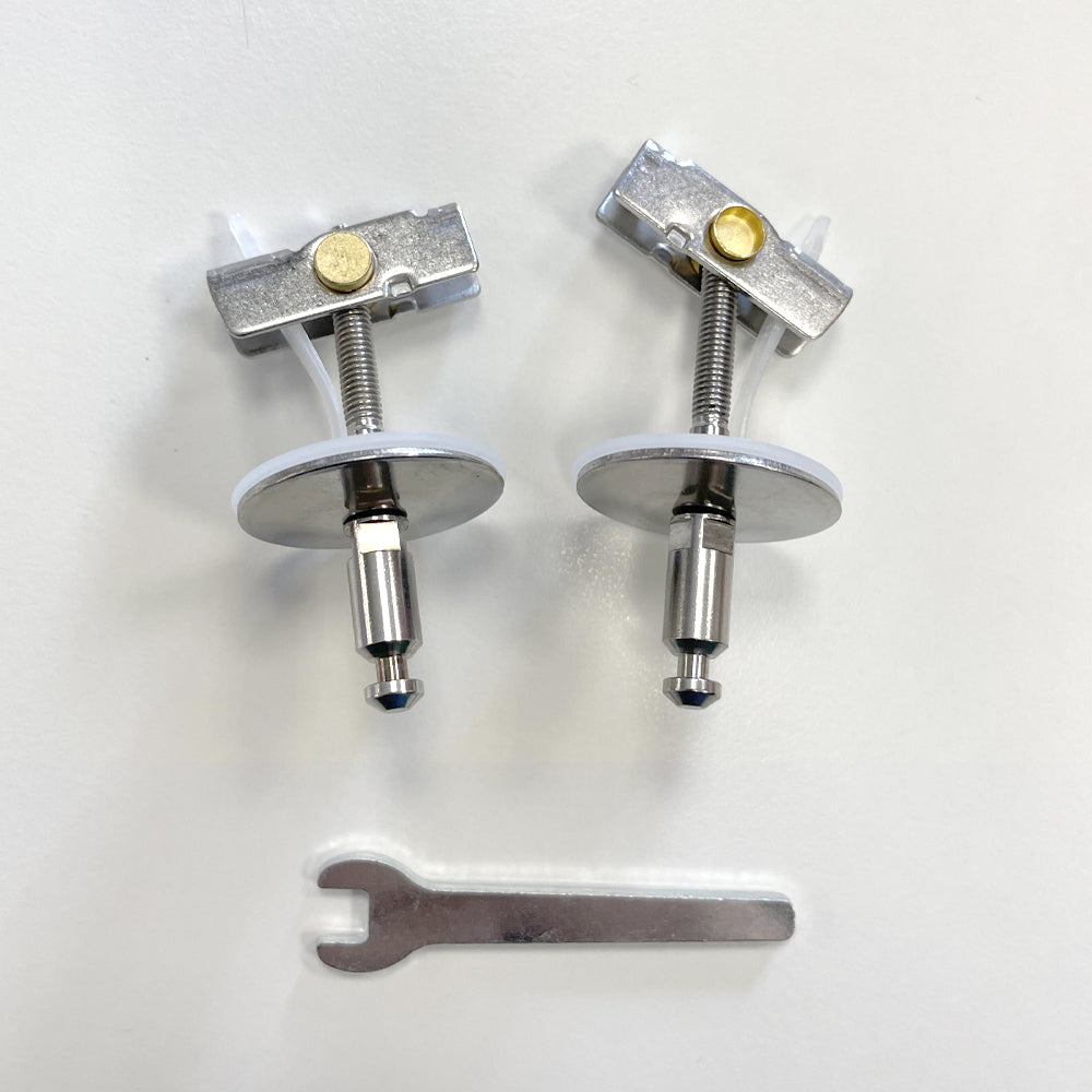 ROCA AI0025000R ONA Kit Fastenings Soft Close Chrome — Bañoidea