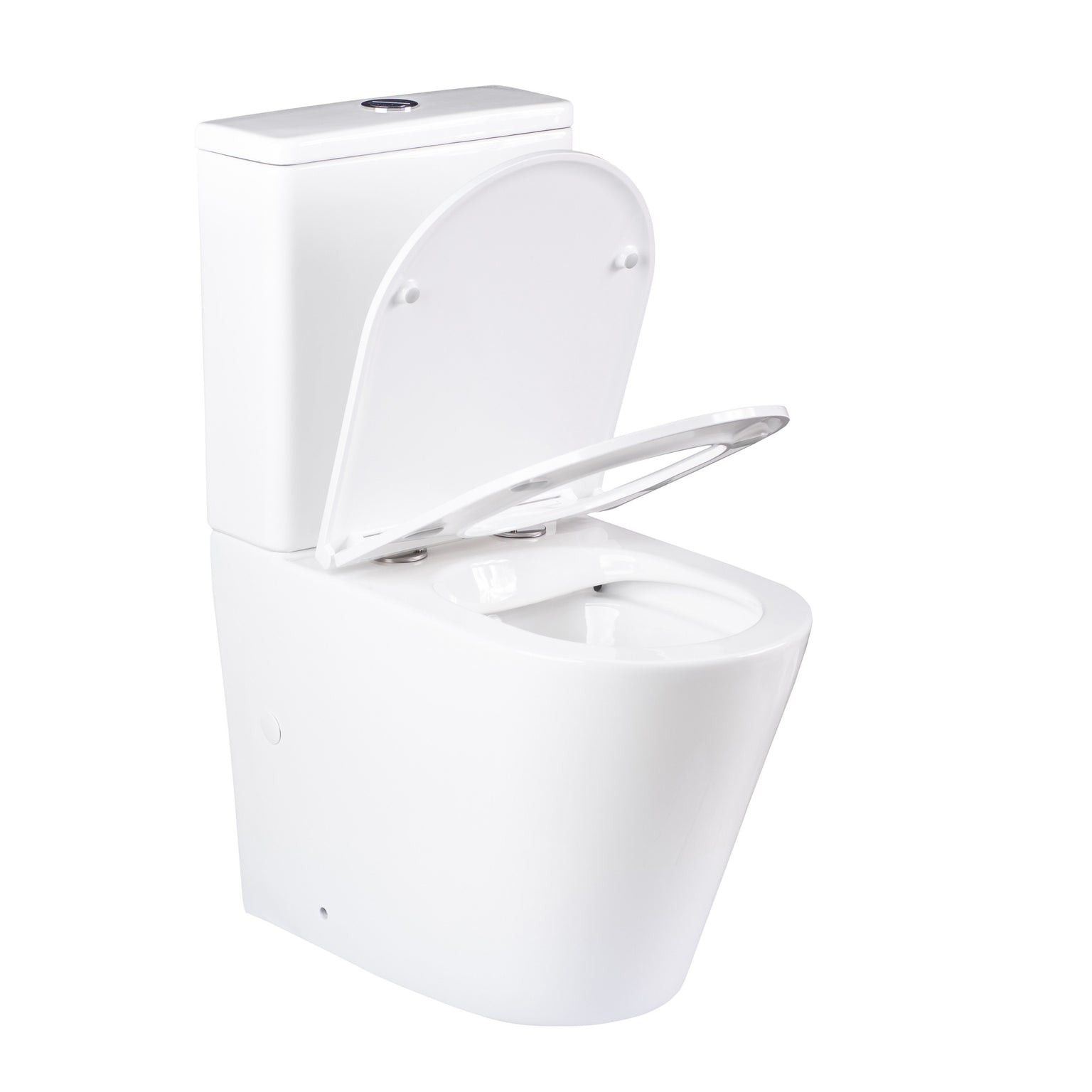 ROCA THE GAP ROUND Inodoro Rimless Compacto Completo — Bañoidea