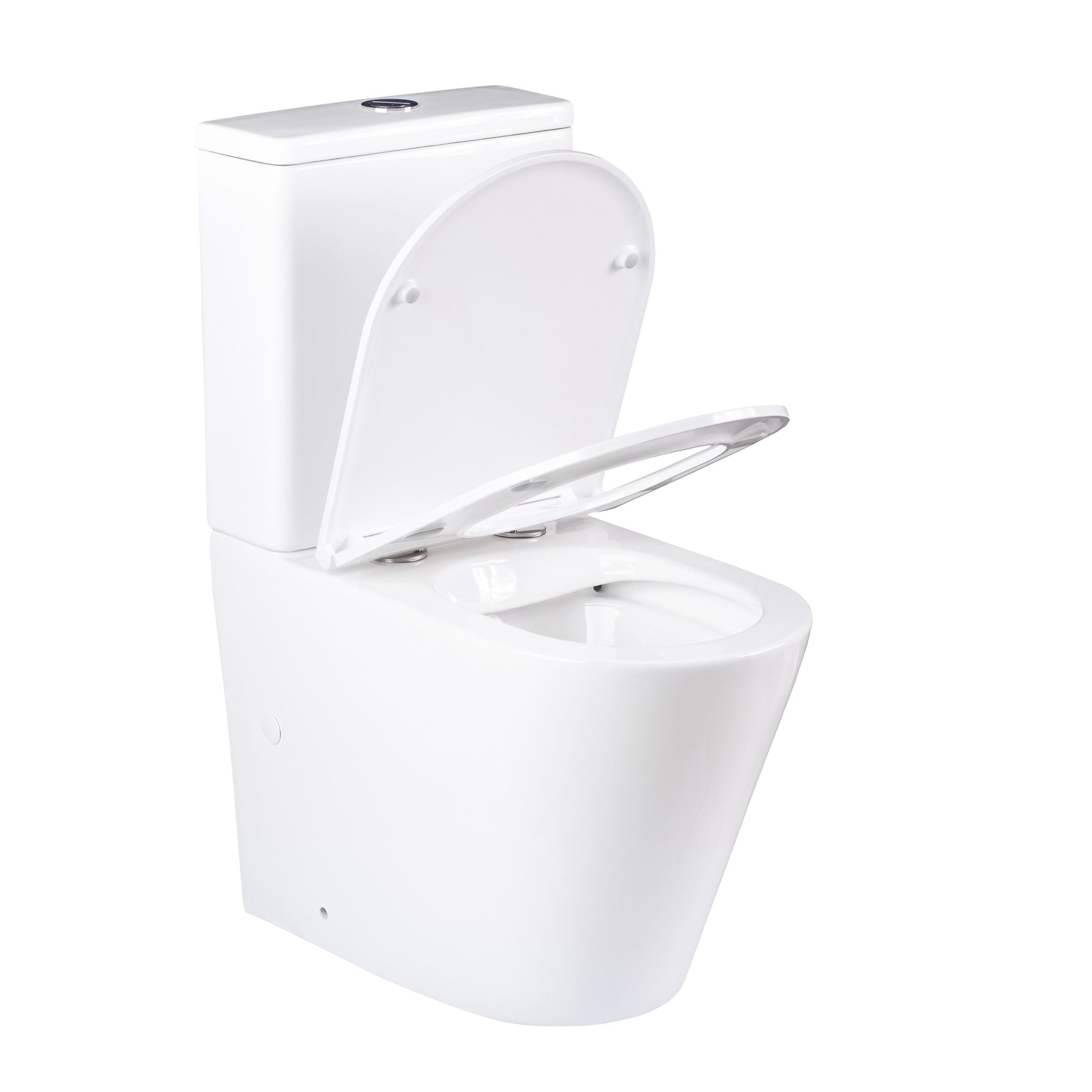 Inodoro Rimless AQUORE 09382 TURIN Completo Blanco - Diseño compacto y ...