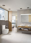 Inodoro Roca Meridian Compacto Rimless - Inodoro Completo de Porcelana ...