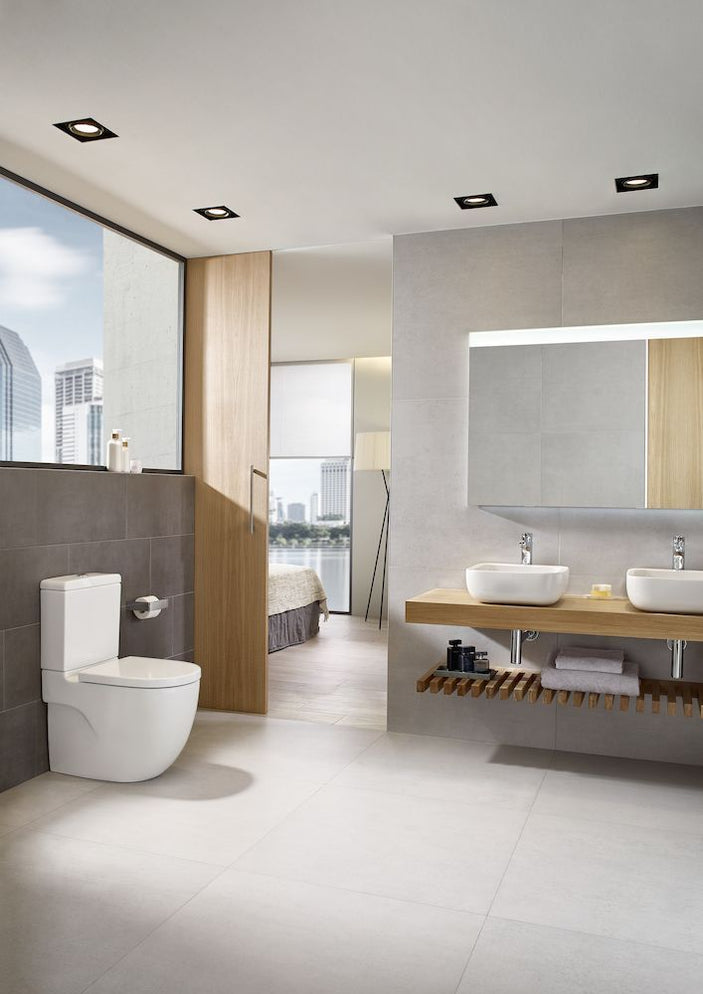 Inodoro Roca Meridian Compacto Rimless - Inodoro Completo de Porcelana ...