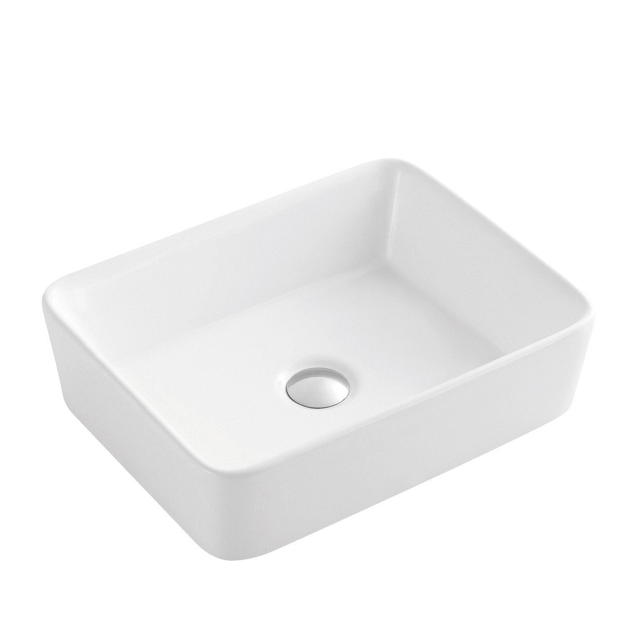 Lavabo Roca Diverta Encimera 60 cm - Porcelana blanca sanitaria — Bañoidea