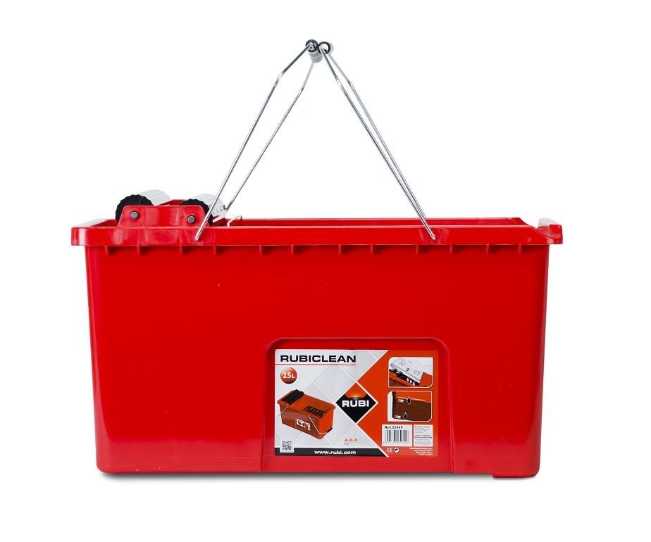 RUBI 25949 RUBICLEAN Pro Bucket - Plastic bucket with wringer rollers ...