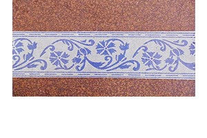 GRES DE NAVA ERESMA Tabica Decorada 15x25 - Cenefa decorativa de gres extrusionado — Bañoidea