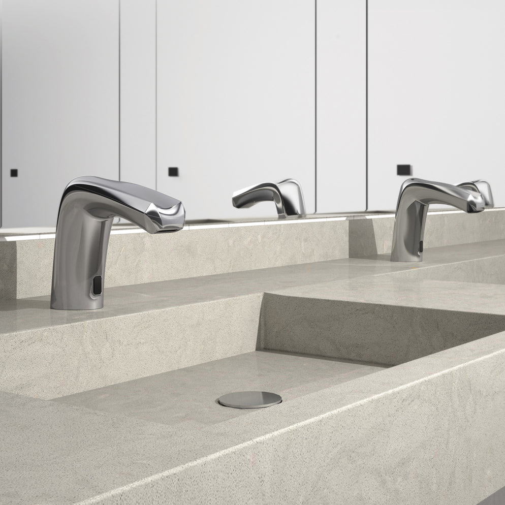 Electronic Sink Faucet L Without Keys Chrome - Presto 79010 DOMO SENSIA ...