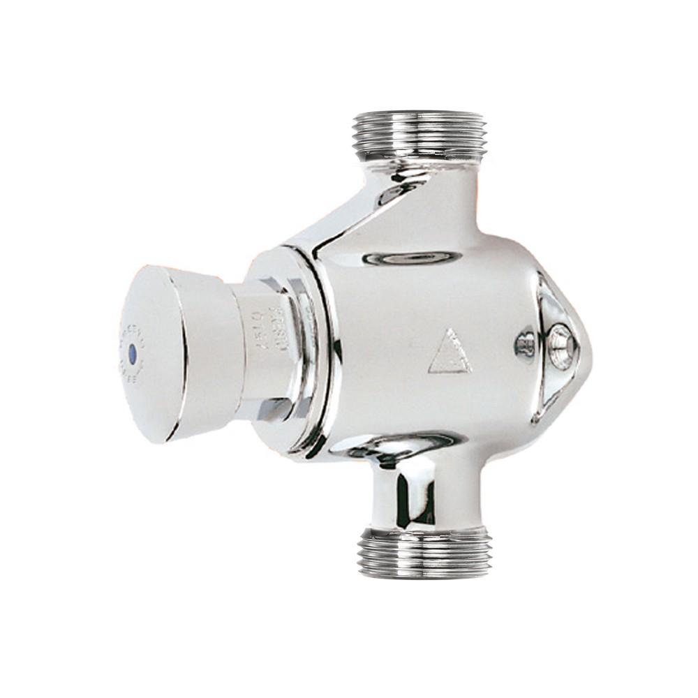 PRESTO 65 Timed Flow Shower Faucet - Water and Chromed Brass — Bañoidea