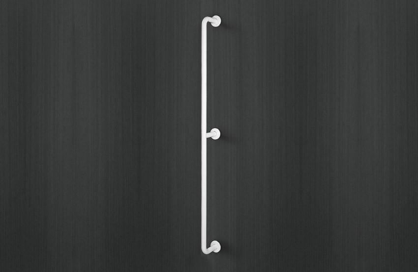 PRESTOBAR 180 White Nylon Vertical Grab Bar - Ideal for Toilets and ...